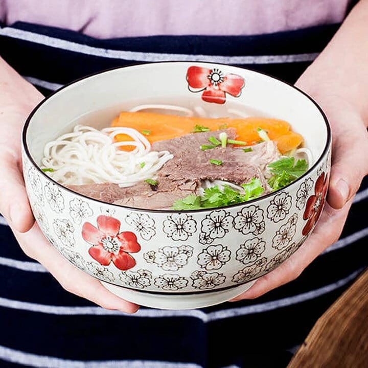 Buy Crimson Underglazed Donburi Bowl Set | Katachiware